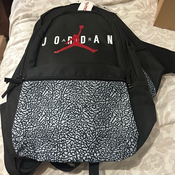 Jordan | Bags | Nike Air Jordan Jumpman Backpack Black 3 Laptop Large ...